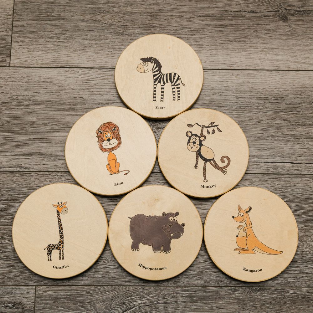 Wooden Stepping Discs – Montessori Climber™